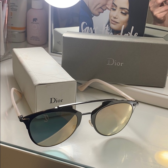 Dior | Accessories | Reflected 52 Mm Brow Bar Dior Sunglasses | Poshmark